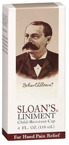 Sloan's Liniment 4 Fl Ounces - Goods And Naturals