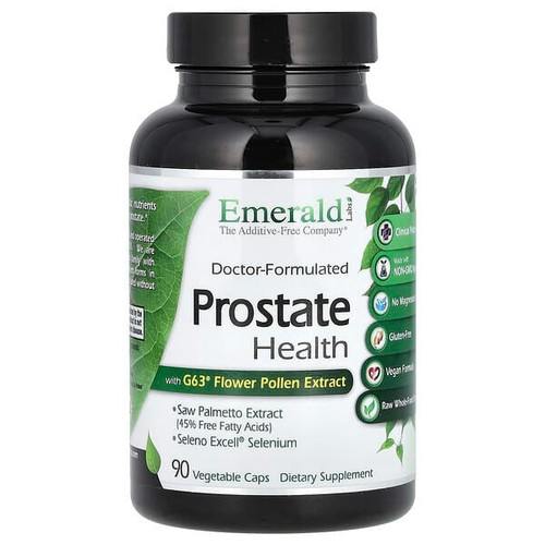 Emerald Laboratories, Prostate Health, 90 Vegetable Caps - Goods And ...
