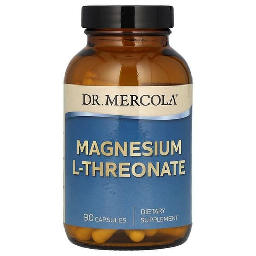 Dr. Mercola, Magnesium L-Threonate, 90 Capsules - Goods And Naturals