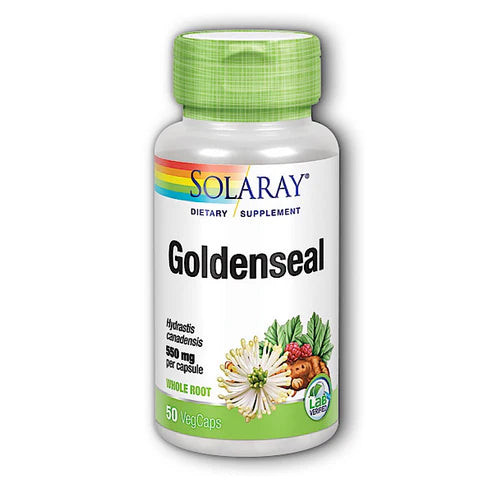 Salary Goldenseal Root, 550 mg - 50 VegCaps - Goods And Naturals