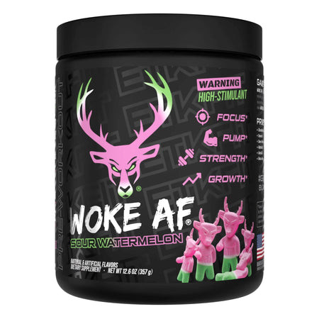 Bucked Up Woke AF Sour Watermelon - 30 Servings - Goods And Naturals
