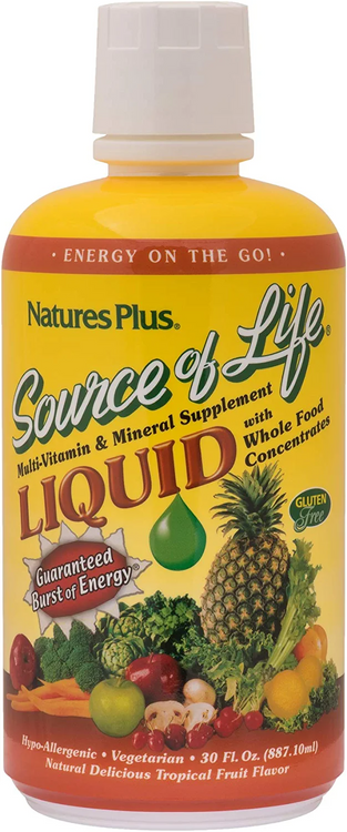 NaturesPlus, Source of Life, Liquid Multi-Vitamin & Mineral Supplement ...