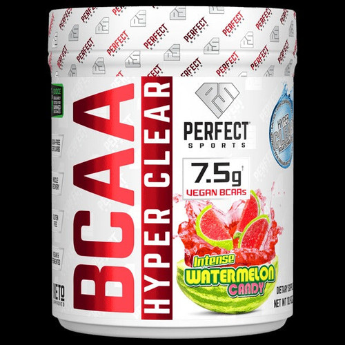 PERFECT Sports, BCAA Hyper Clear, Intense Watermelon Candy, 10.9 oz ...
