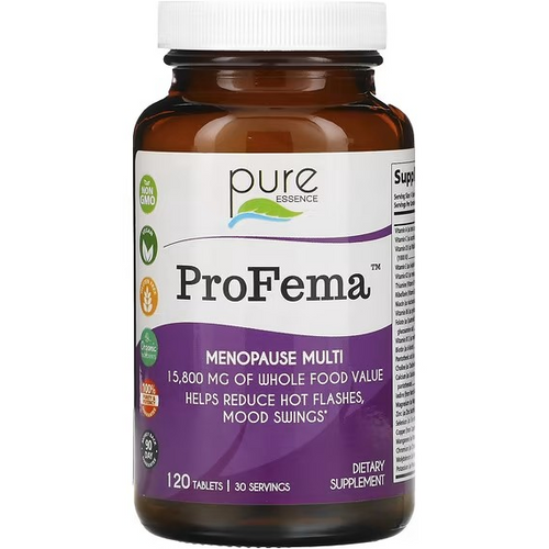 pure essence profema, menopause multi, 120 tablets - Goods And Naturals