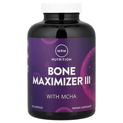 MRM Nutrition, Bone Maximizer III with MCHA, 150 Capsules - Goods And ...