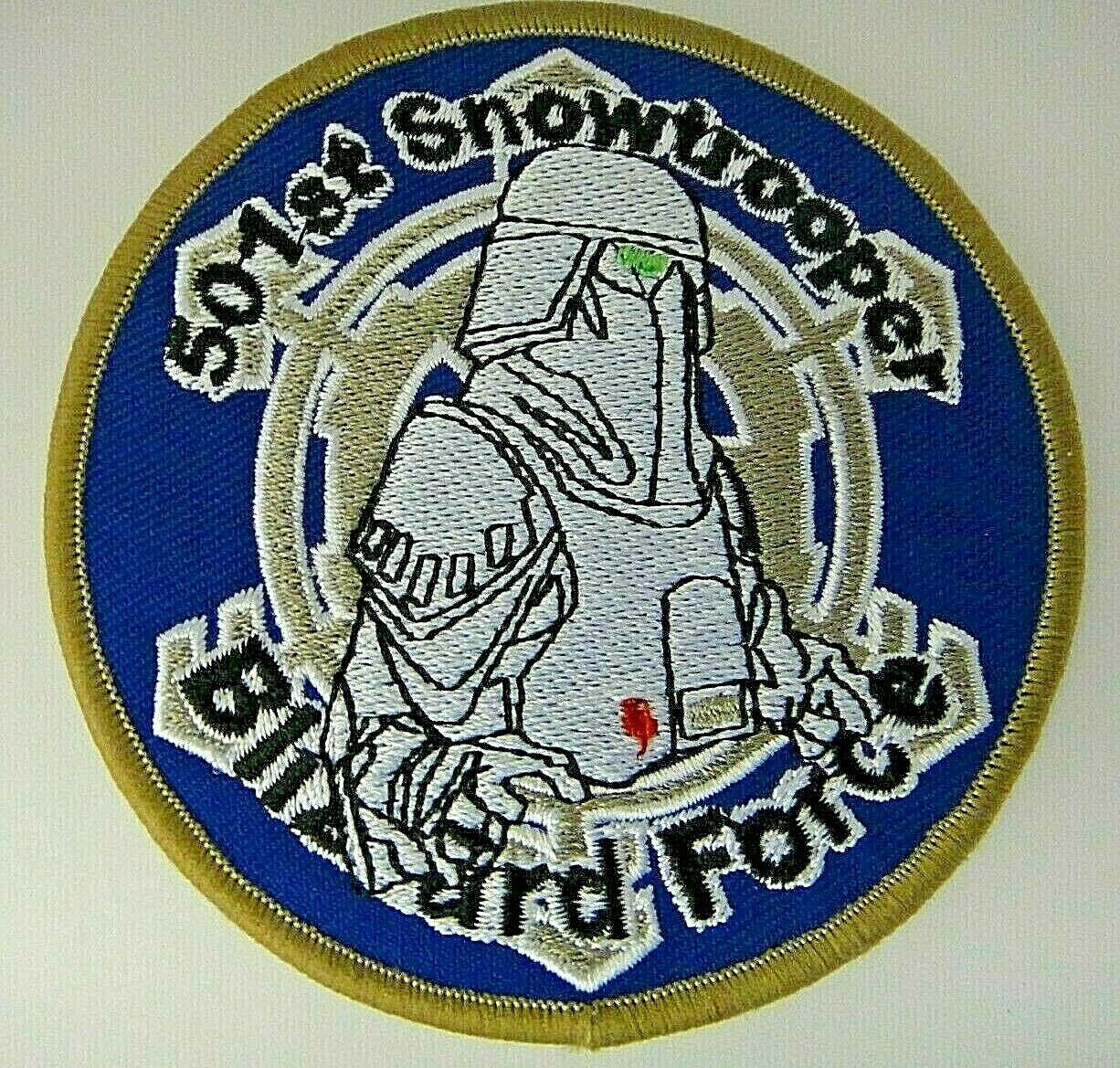 Star Wars 501st Snowtrooper "Blizzard Force" Embroidered Patch ...