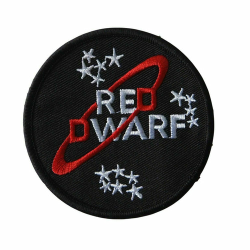 Red Dwarf Logo Embroidered Patch -new - MTCToys.com