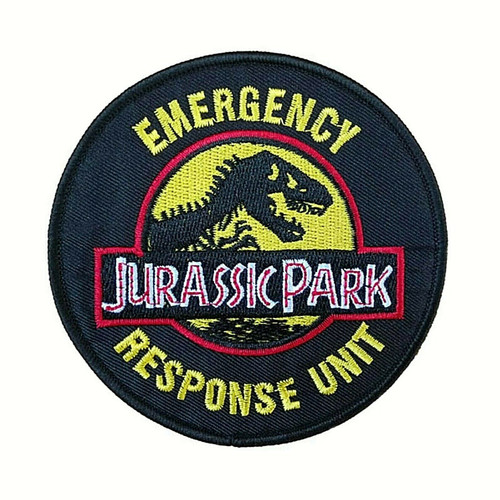 Jurassic Park Emergency Response Unit Embroidered Patch New