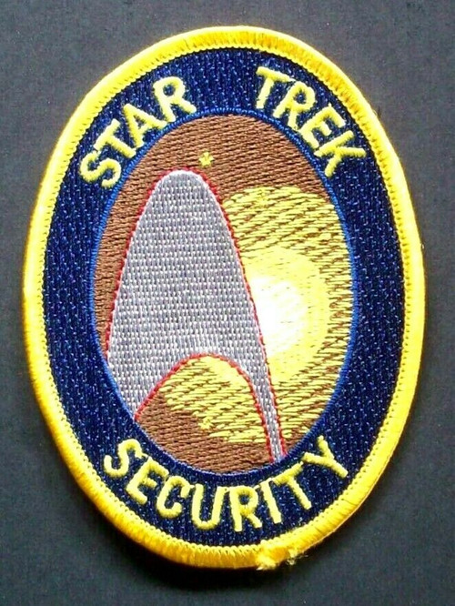 Star Trek Security Embroidered Patch -new - MTCToys.com