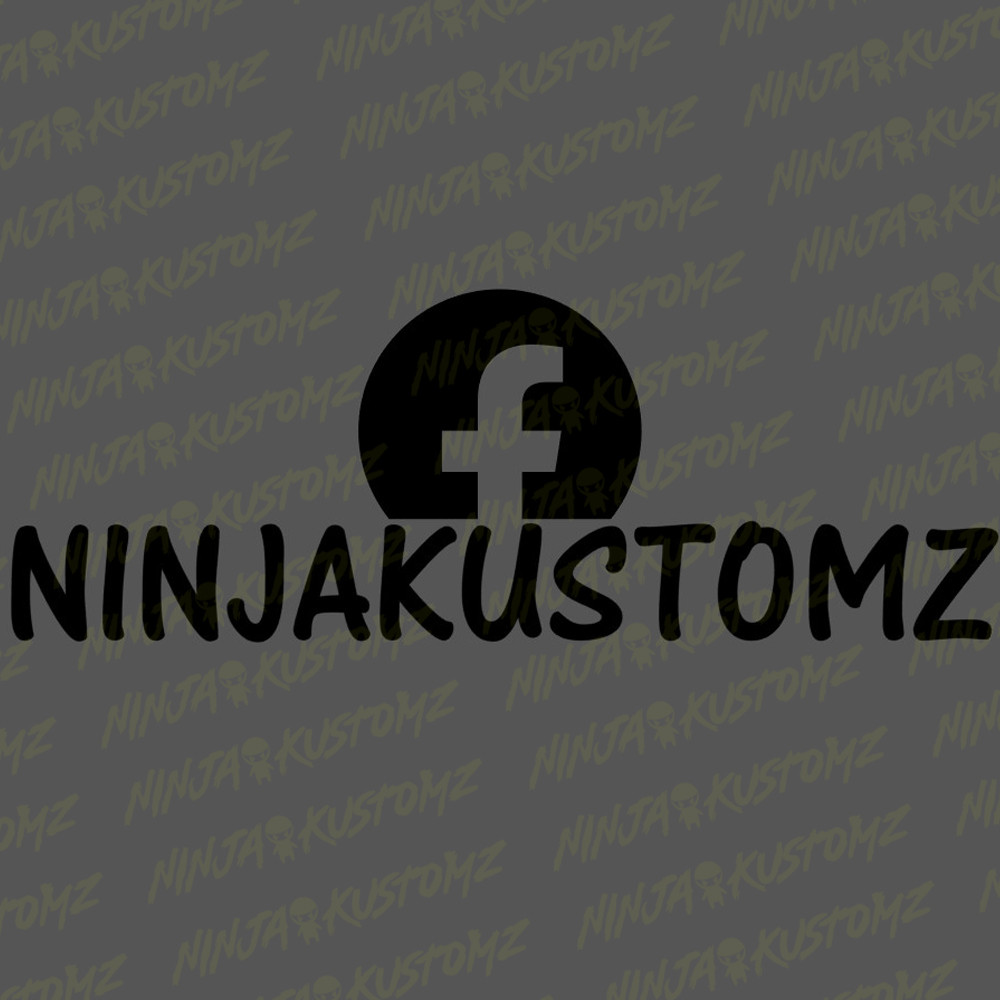 Facebook Tag (Style 1) - Pair - Ninja Kustomz