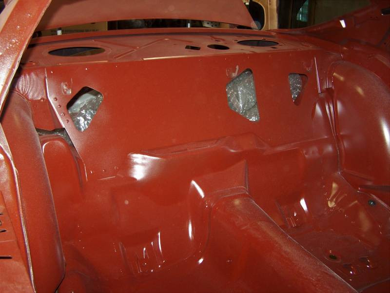 1970-81 Camaro & Firebird Rear Seat Back Panel With Seat Hooks