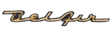 1957 Chevy Bel Air Dash Gold Script