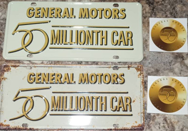 General Motors 50,000,000th Golden 1955 Chevy Motorama Collectible ...