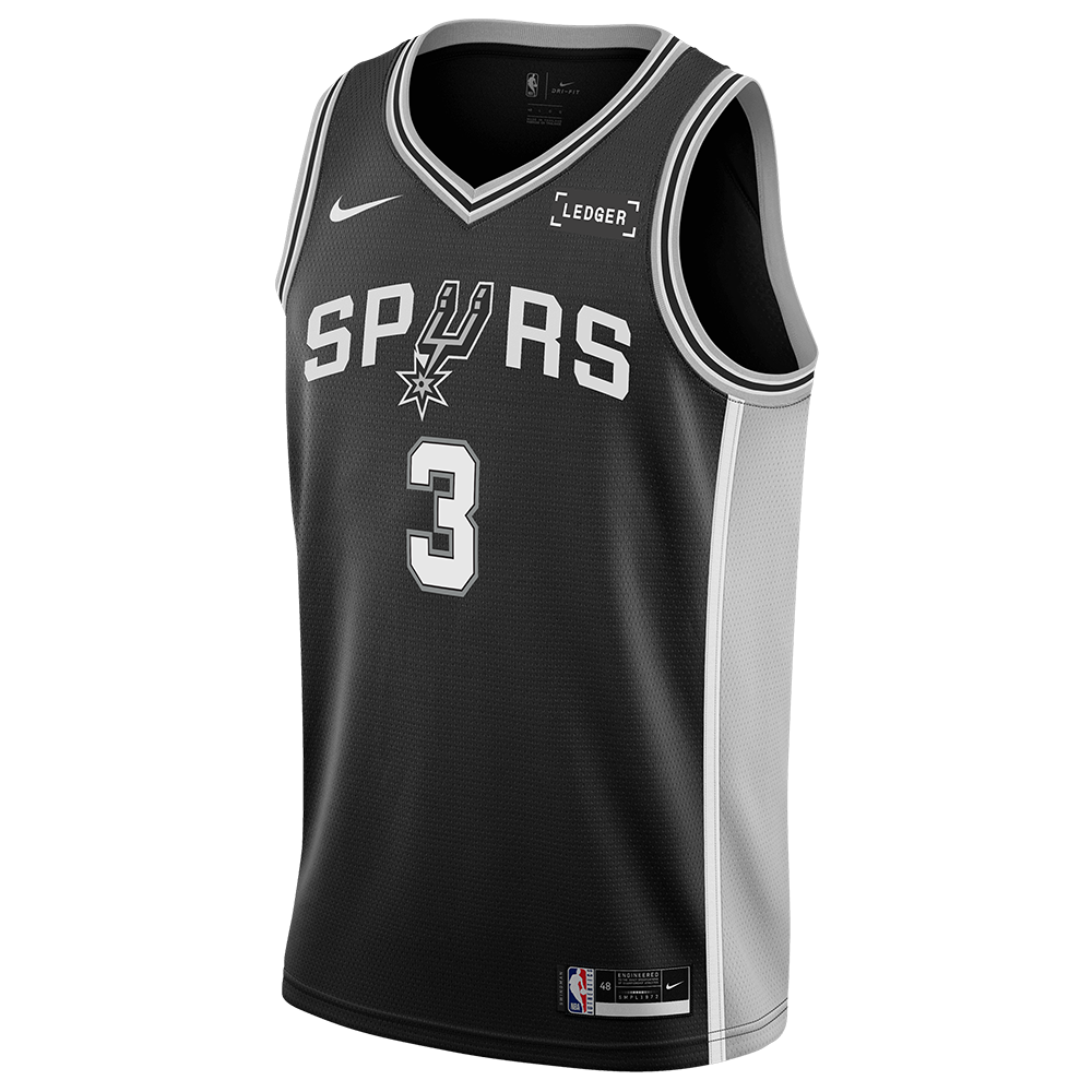 San Antonio Spurs Men's Nike Keldon Johnson Icon Edition Swingman ...