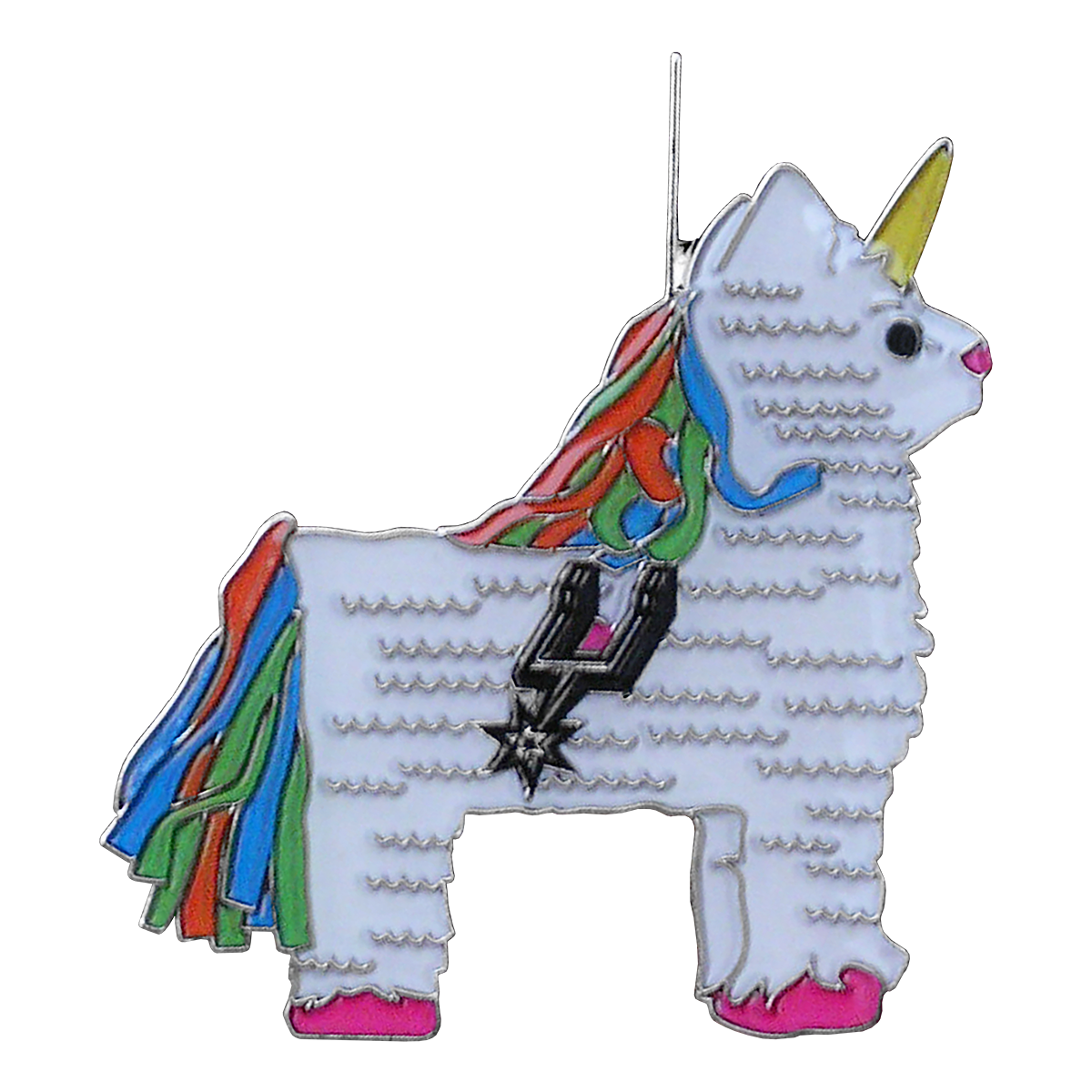San Antonio Spurs Pro Specialties Primary Pinata Pin