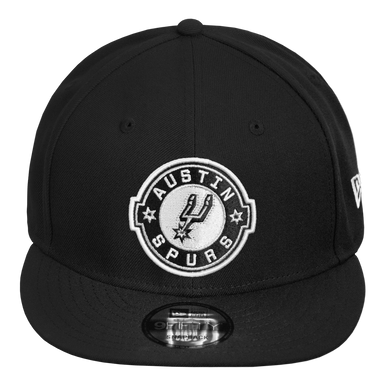 Austin Spurs Men's New Era Black Primary 9FIFTY Cap