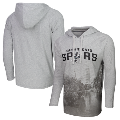 San Antonio Spurs Men's Stadium Essentials 2023 Atrium T-Shirt - Gray
