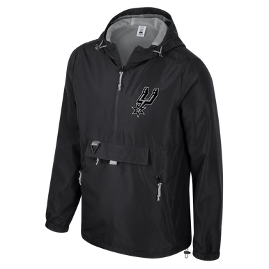 San Antonio Spurs Men's Stadium Essentials 1/4 Zip Primary Compete ...