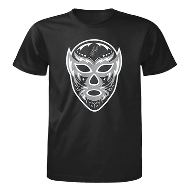 Austin Spurs Men's Luchador T-Shirt - Black