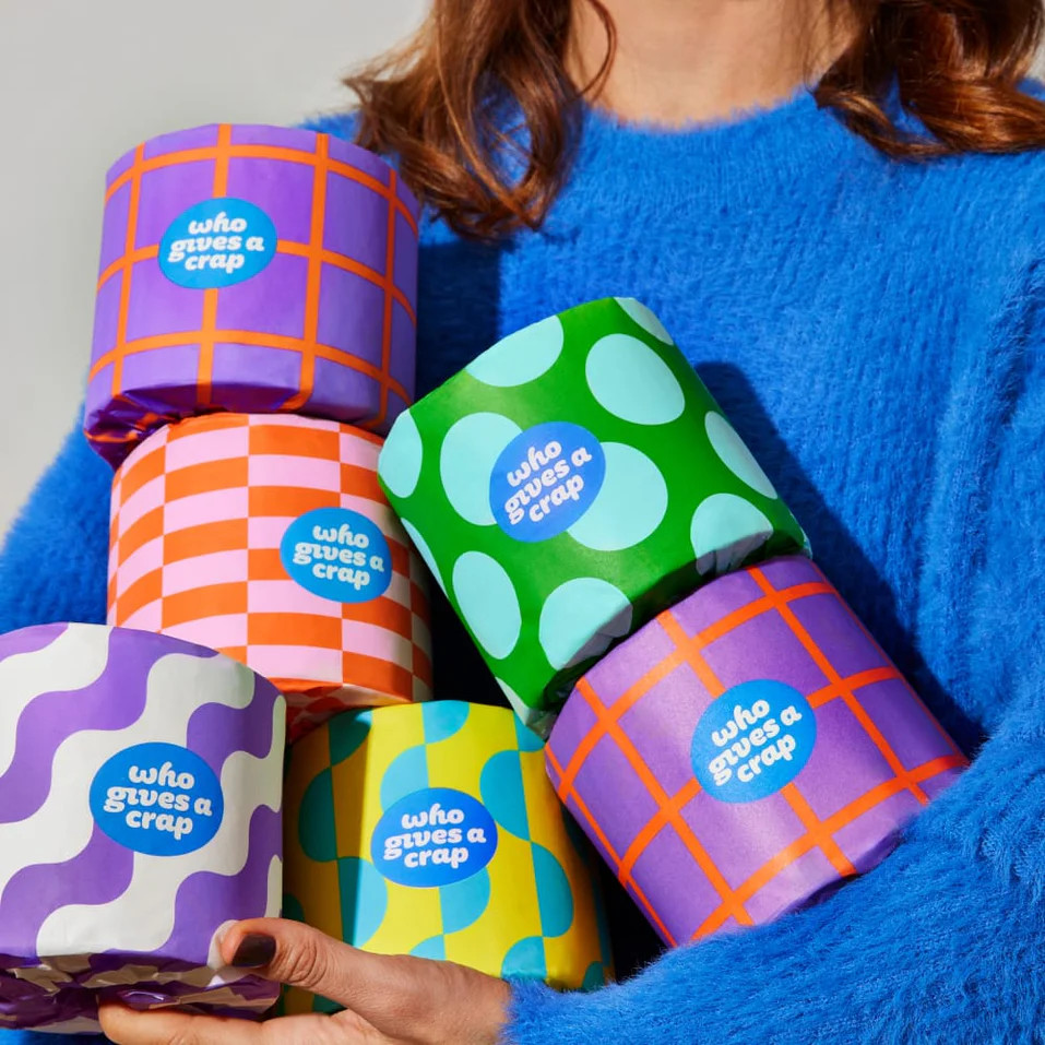 100% Recycled Double Length Toilet Paper (Case of 48 Rolls)