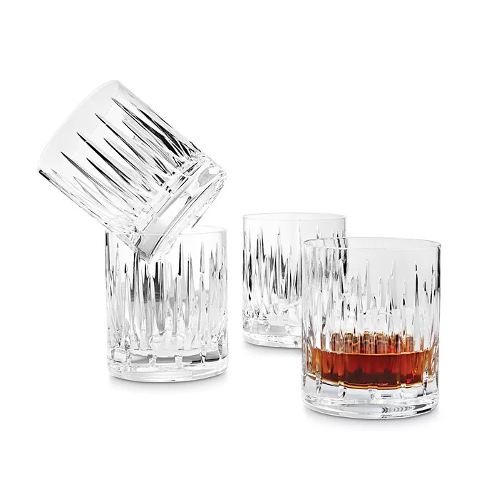 Soho Crystal 4-piece Double Old Fashioned Glass Set