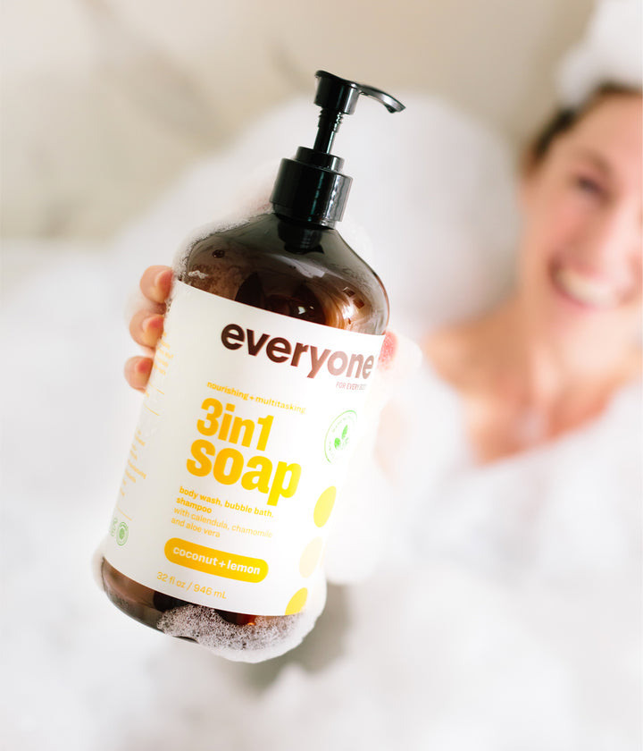 Everyone 32oz 3-in-1 Soap, Coconut & Lemon (Set of 6)