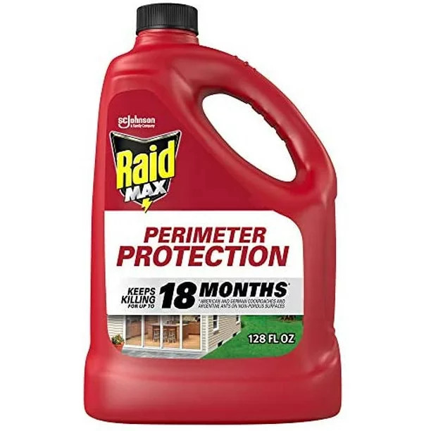 Raid Max Perimeter Protection; 128 oz Gallon Trigger Refill (Pack of 4)
