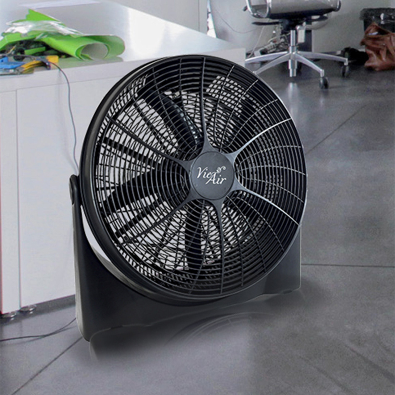 Vie Air 20 Inch High-Velocity 5 Blade Tilting Ultra Lightweight Turbo ...