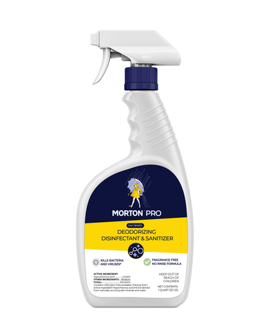 MORTON™ PRO Deodorizing Disinfectant & Sanitizer, 32 oz. (Case of 6)