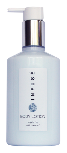 Infusé White Tea & Coconut Body Lotion, 10 oz EcoLux Bracket Refillable ...
