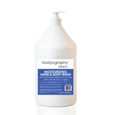 Bodyography Blanc Moisturizing Hand Soap & Body Wash 1 Gallon Refill ...