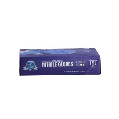 Nitrile Disposable Gloves, 3-mil, Small, Powder Free, 100 Sheets per ...