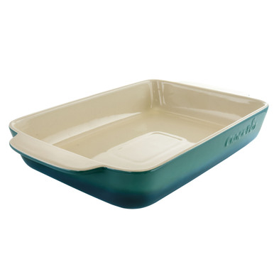 Crock Pot Artisan 4-Quart Rectangular Stoneware Bake Pan