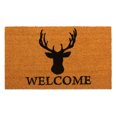 Deer Welcome Doormat 24" x 36"