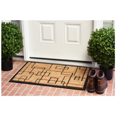 Social Square Doormat 24" x 36"