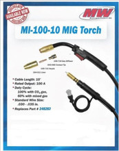 M100 Miller Masterweld M-100 M-10 Mig Gun 100A 10'