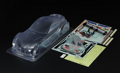 Tamiya 51678 Clear Body Set AU Tom'S GR Supra 1/10 - Family Land