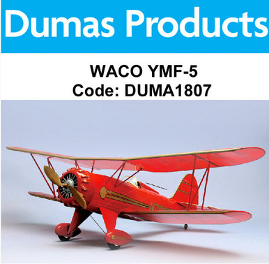 Duma 1807 35 INCH WACO YMF-5 ELECTRIC R/C Model Airplane Kit - Family Land