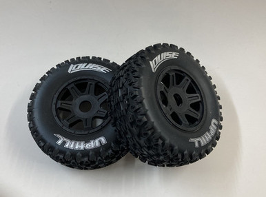 Louise 3223SBM SC-Uphill Tires - Mounted Soft -Black Rim 1/10 suit ...