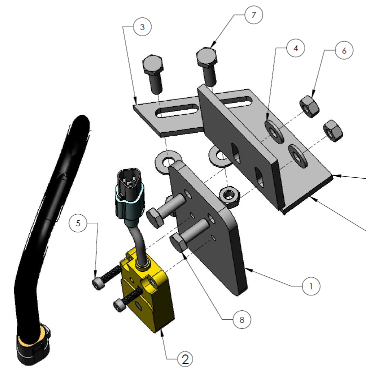 KIT, ASSY-GRAB ARM SENSOR - OneSource Parts LLC- Store