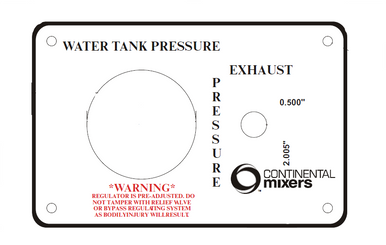 PLATE, FACE - CBMW GAUGE BOX - OneSource Parts LLC- Store