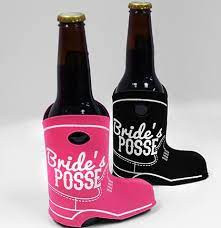 Novelty cowboy boot can cooler
