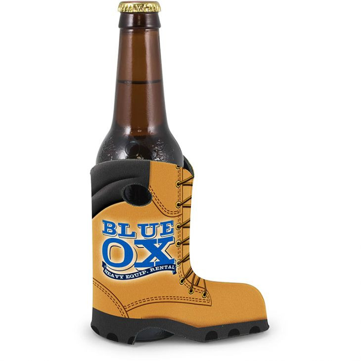 Novelty cowboy boot can cooler