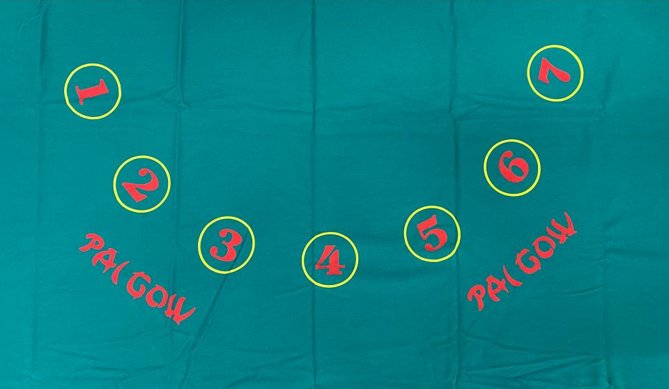 Pai Gow Poker Layout