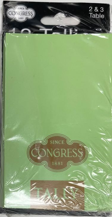 Bridge Accessories: Solid Color Bridge Tallies in Packs of 12