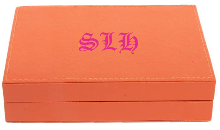 Emma Playing Card Box - Magenta