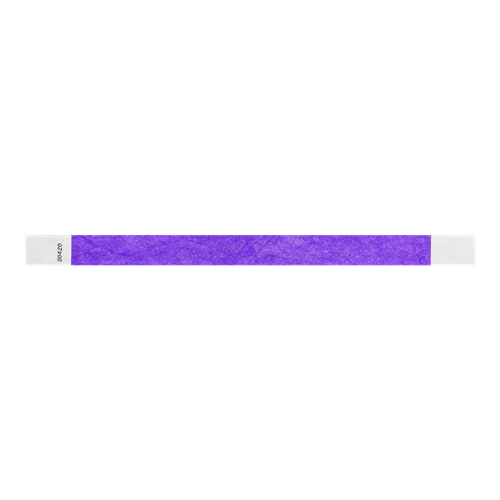 Custom Purple Tyvek Wristbands with Your Full Color Design