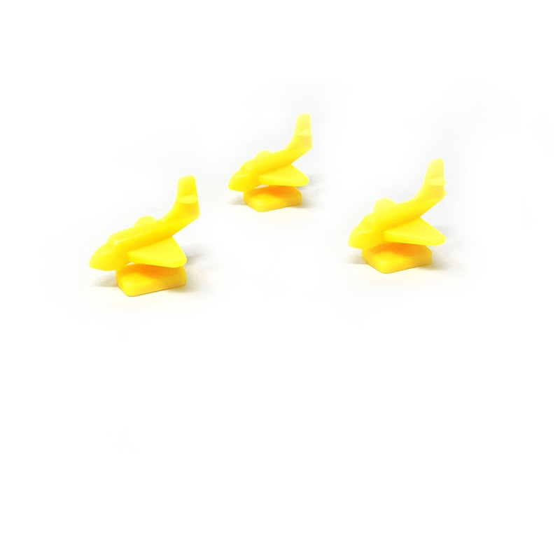 Yellow Airplane Game Markers