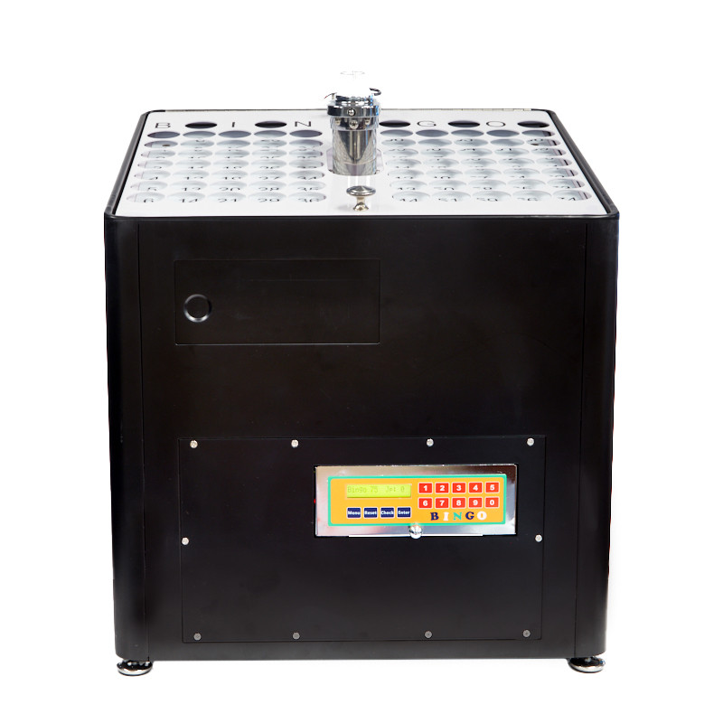 Midnight Black Bingo Blower with Verifier