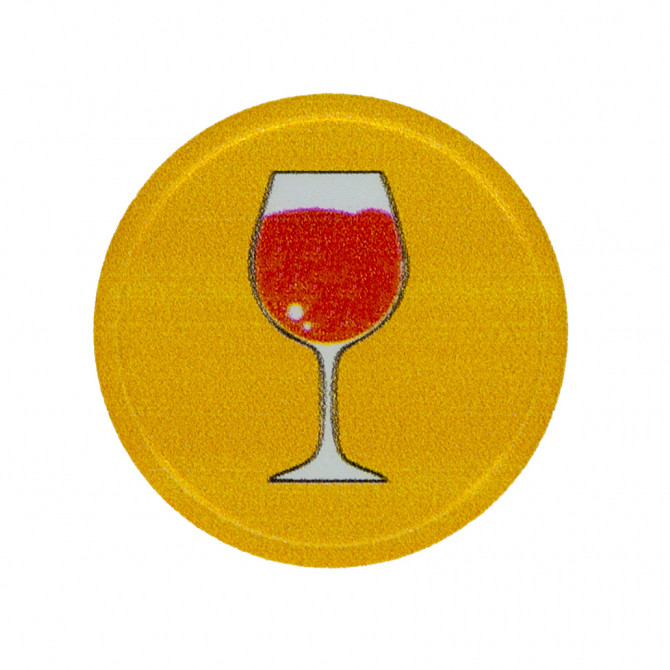 Custom Molded Plastic Token 1.14"
